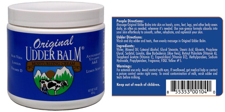 Original Udder Balm The 40 year old secret | MBMA Corporation